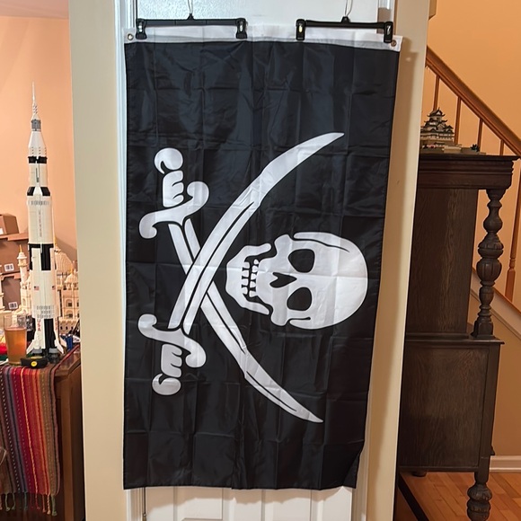 Etsy | Other | Classic Lightweight Nylon Pirate Flag | Poshmark